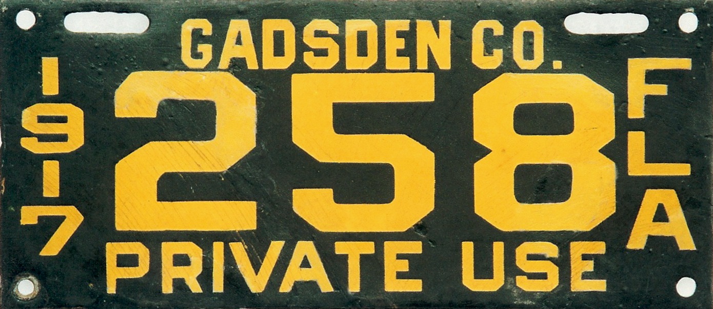 ARCHIVE: Florida Porcelain License Plates (Part 2 of 4: Fernandina-Lee)