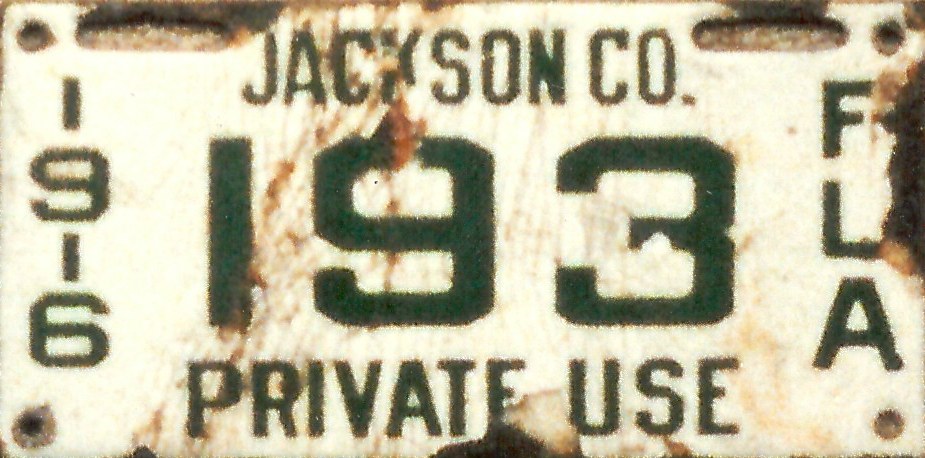 ARCHIVE: Florida Porcelain License Plates (Part 2 of 4: Fernandina-Lee)