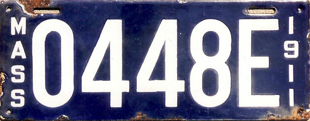 ARCHIVE: Massachusetts Porcelain License Plates (Part 2 of 2)